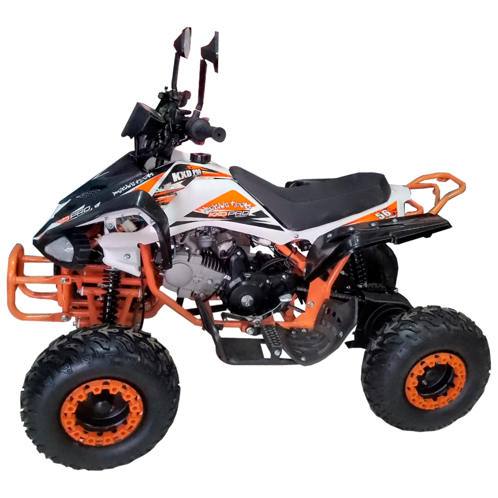 Cuatrimoto Raptor 125cc Naranja — Relámpago.Shop