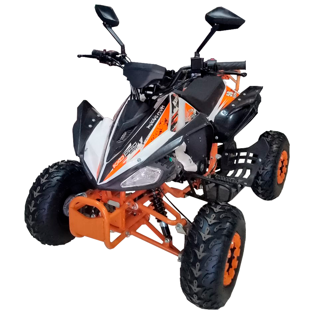 Cuatrimoto Raptor 125cc Naranja — Relámpago.Shop