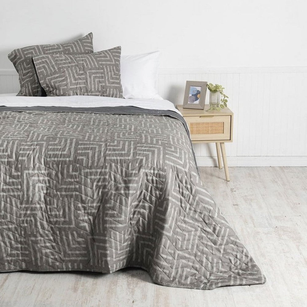 Quilt 1.5 Plazas Cosido MF Lab — Relámpago.Shop